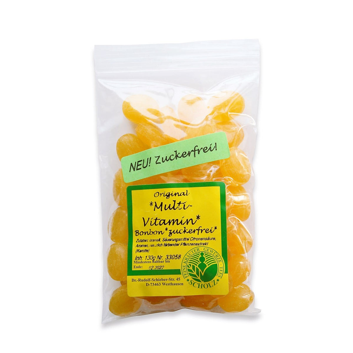 Multivitamin - Bonbons, zuckerfrei – Genusssucht