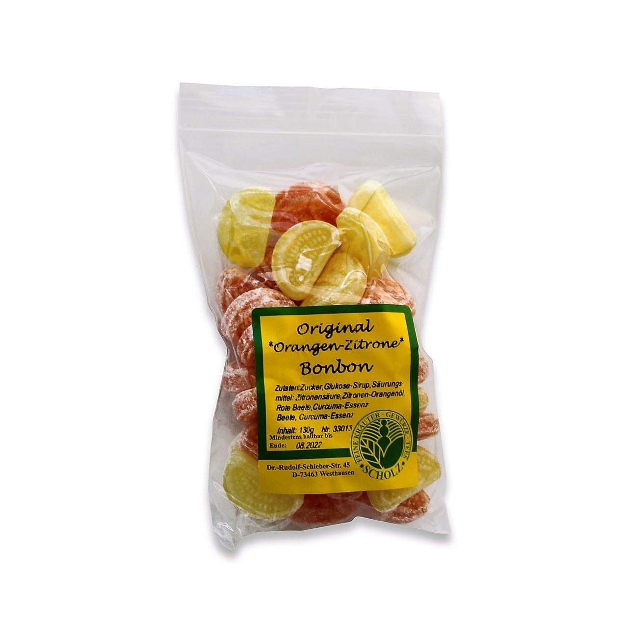 Orangen-Zitrone - Bonbons – Genusssucht
